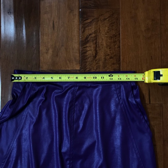 Skirts | Purple Snakeskin Pattern Pencil Skirt | Poshmark